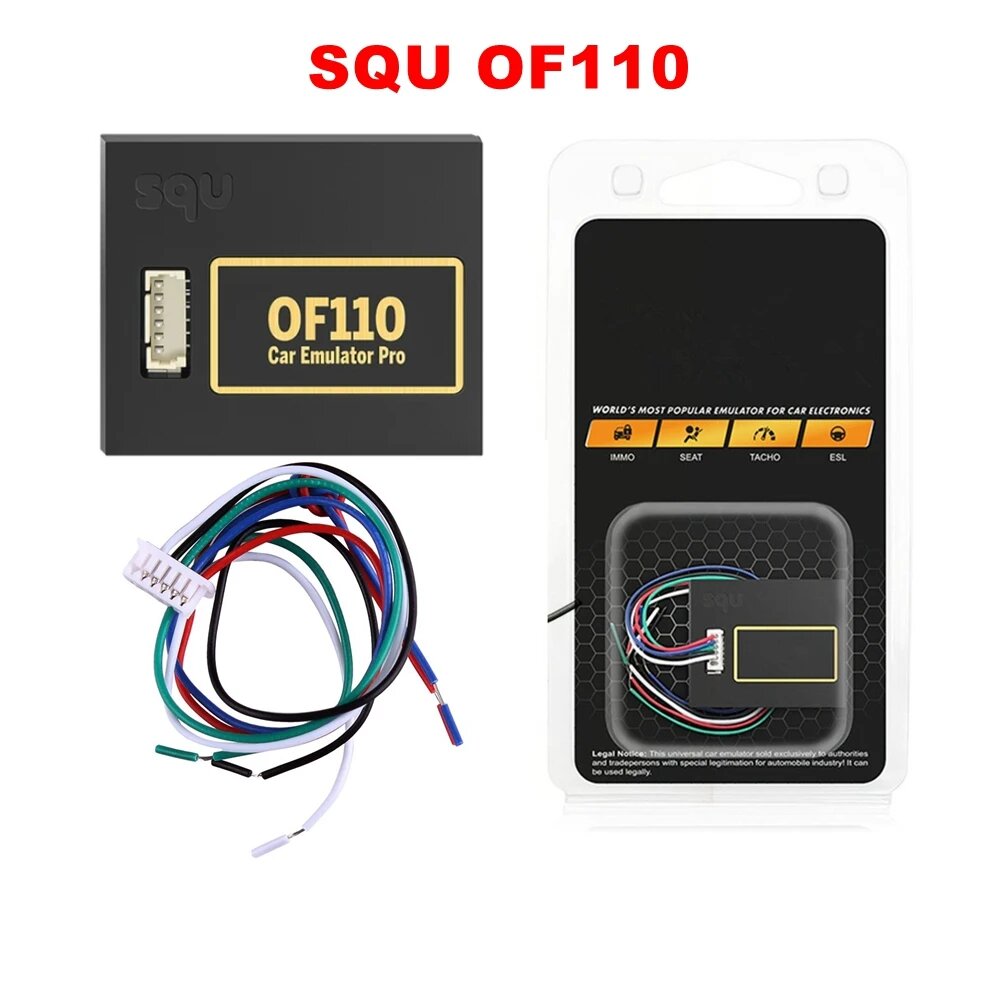 Недорогой диагностический инструмент SQU OF80, сброс сигнала, автомобильный эмулятор SQU OF68, универсальный Immo, датчик работы вне сиденья/программы Tacho SQU OF 110