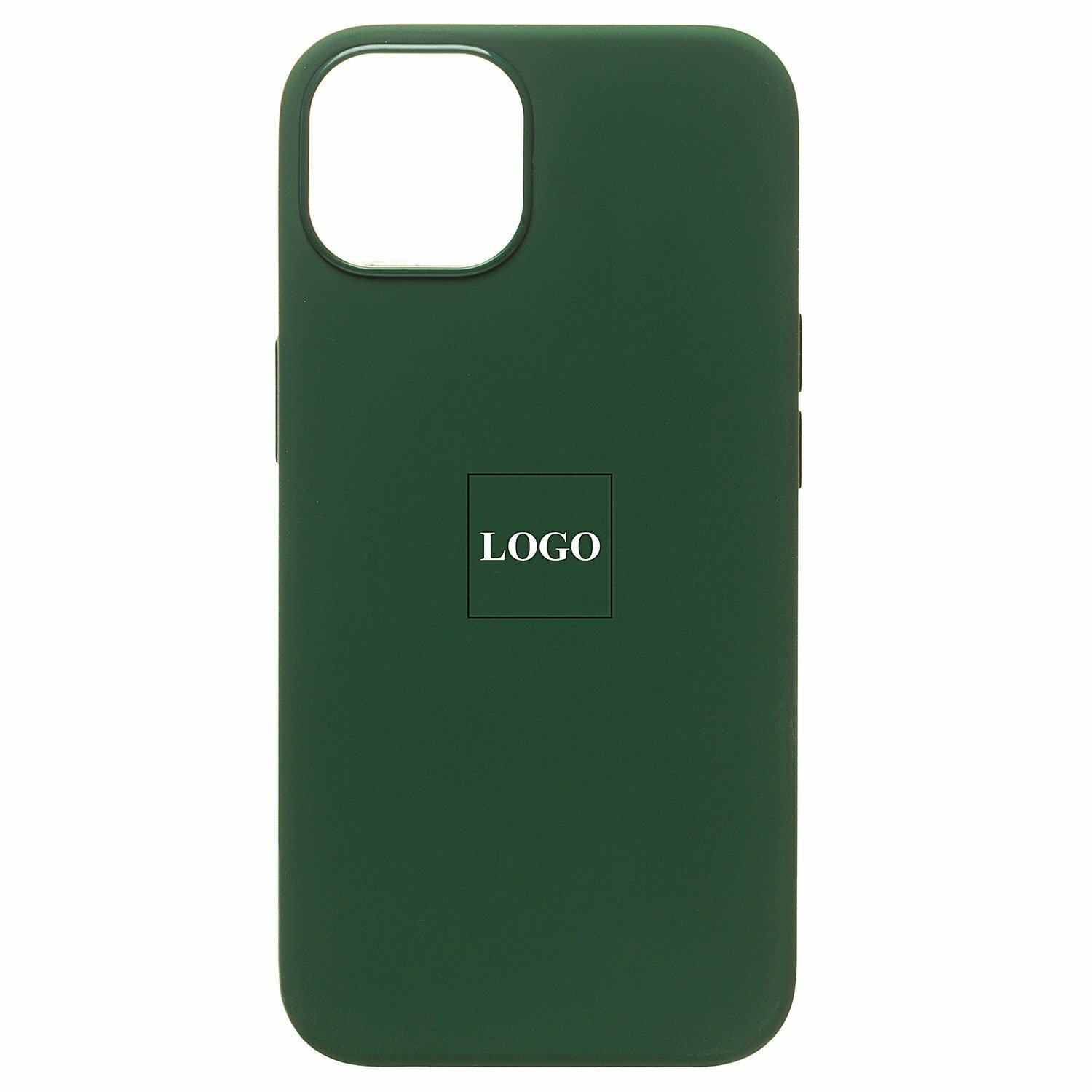 Чехол-накладка для Apple iPhone 13 (клевер) ORG Silicone Case SafeMag с анимацией