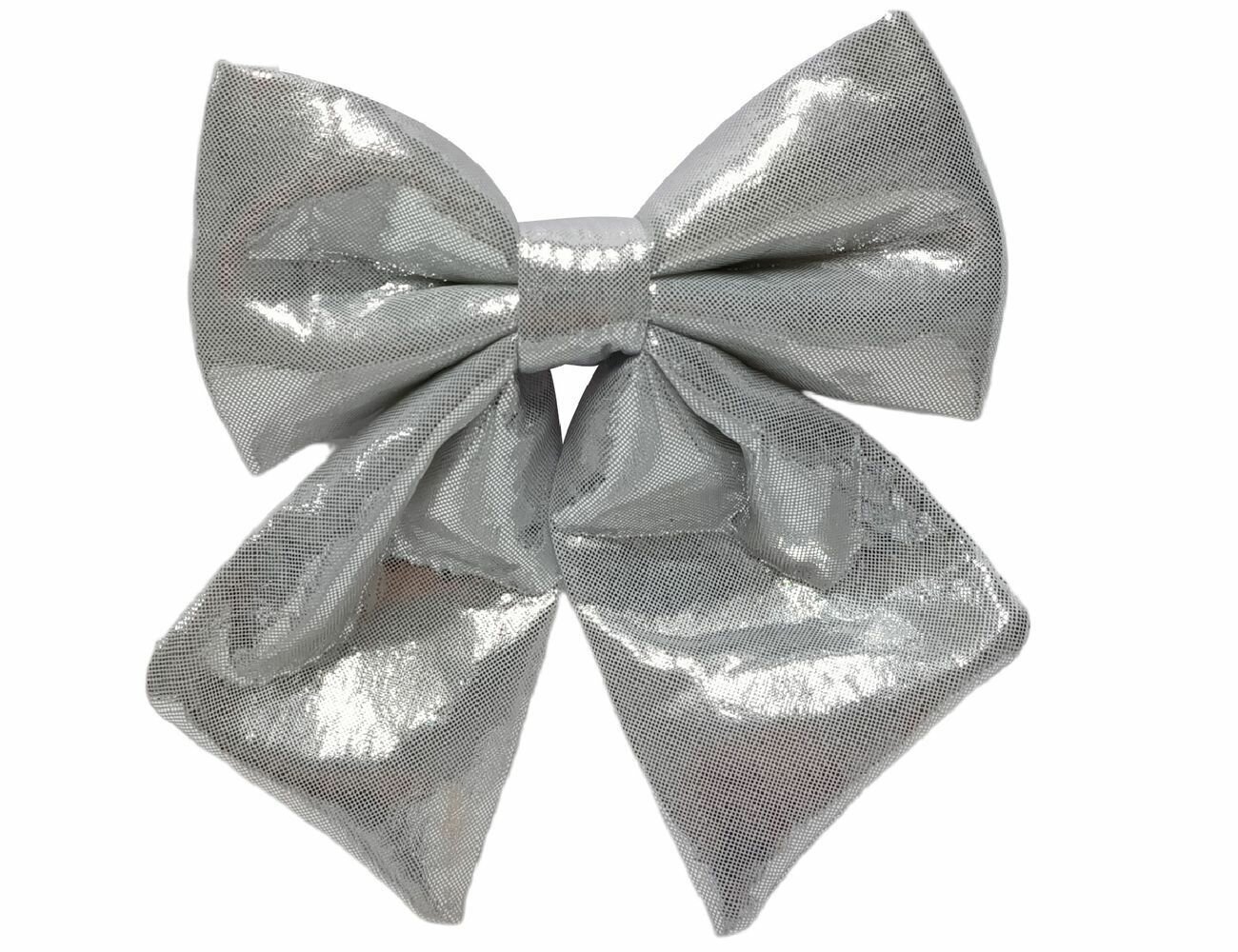 Декоративное украшение, текстиль, серебряный, 26 см, Due Esse Christmas