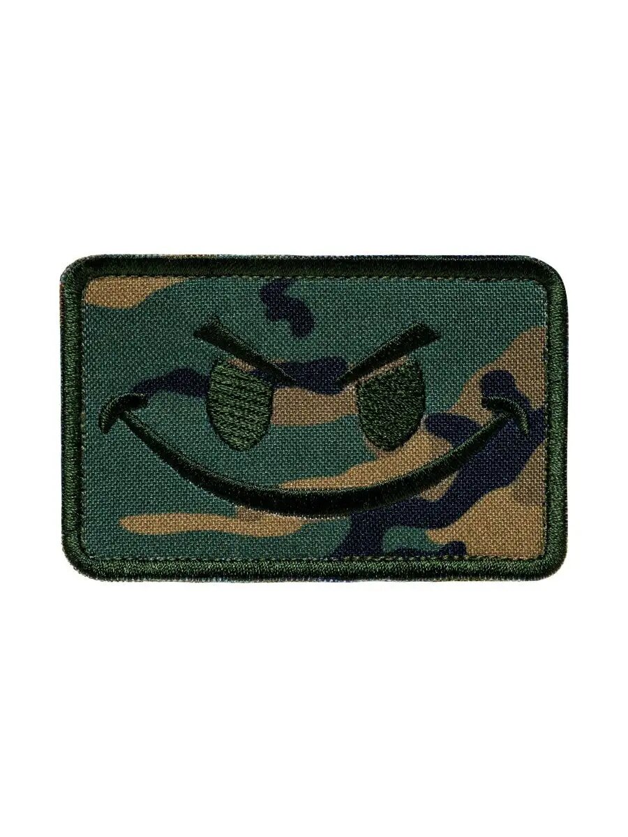 Шеврон на липучке Смайл