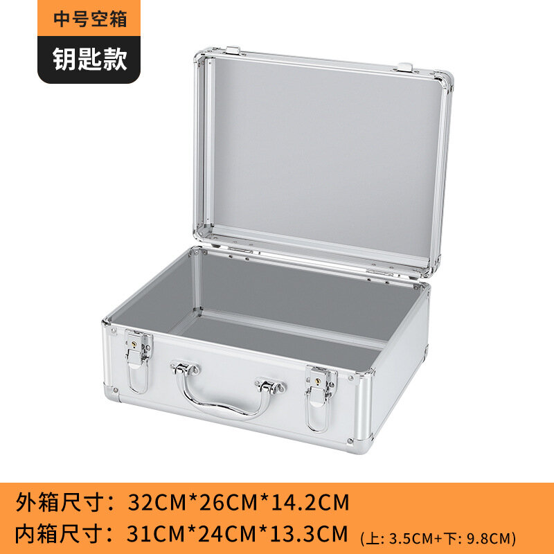 Набор инструментов DIY из алюминиевого сплава, многофункциональный портативный ящик для оборудования, инструментов, страхового хранения, алюминиевый кейс для домашнего использования
