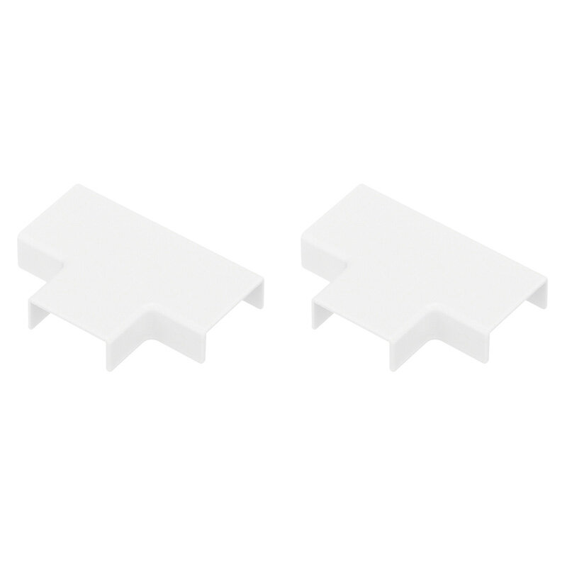 Тройник для кабель-канала 22х10 мм белый (2 шт.)