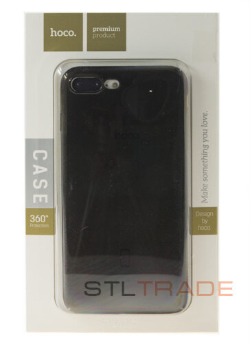 Пластиковая накладка HOCO Colorful General для iPhone 7 5,5 черная