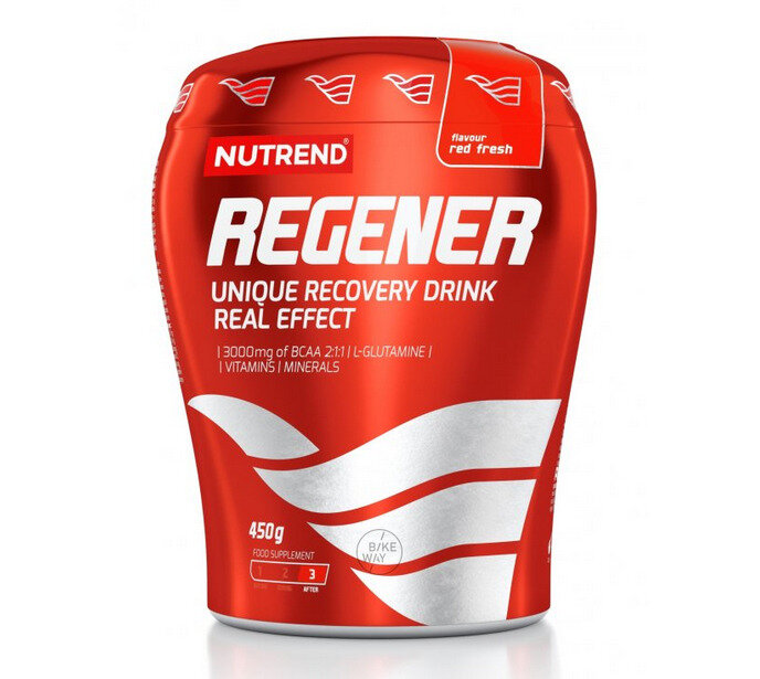 Восстановительный напиток Регенер/Regener Nutrend 450г, Зеленое яблоко