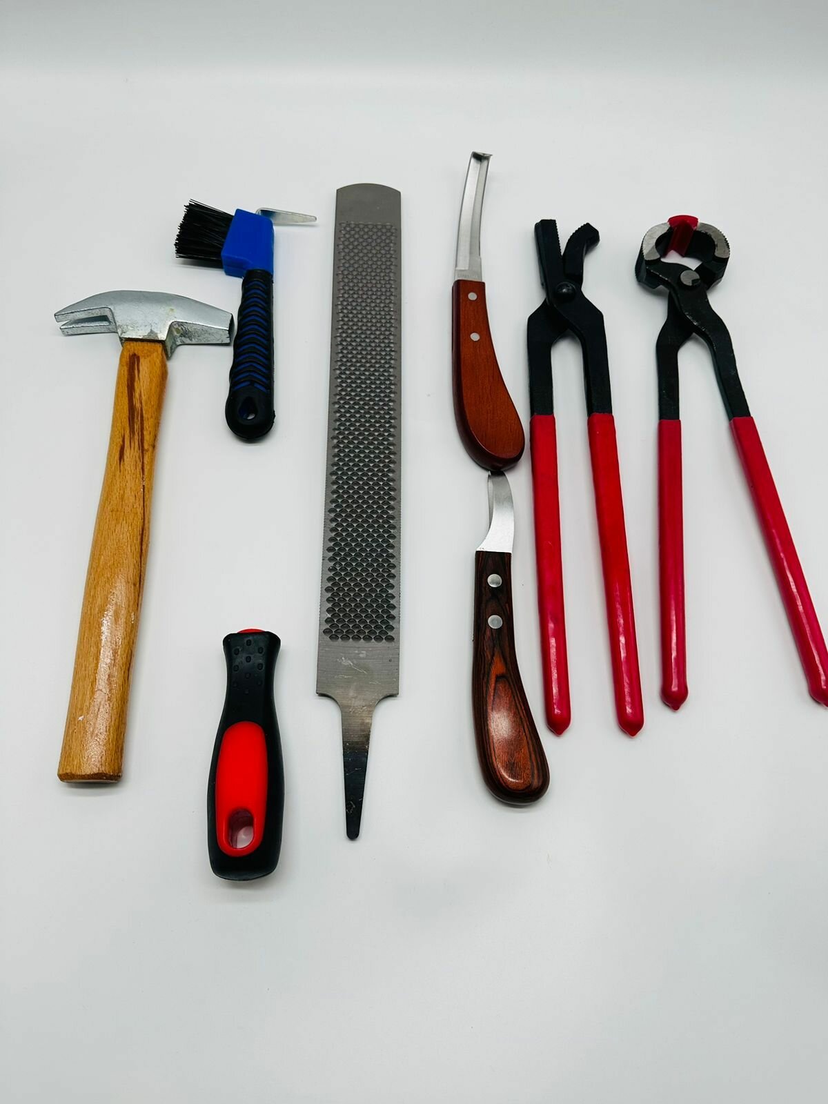 Набор инструментов для работы с копытами из 7 предметов