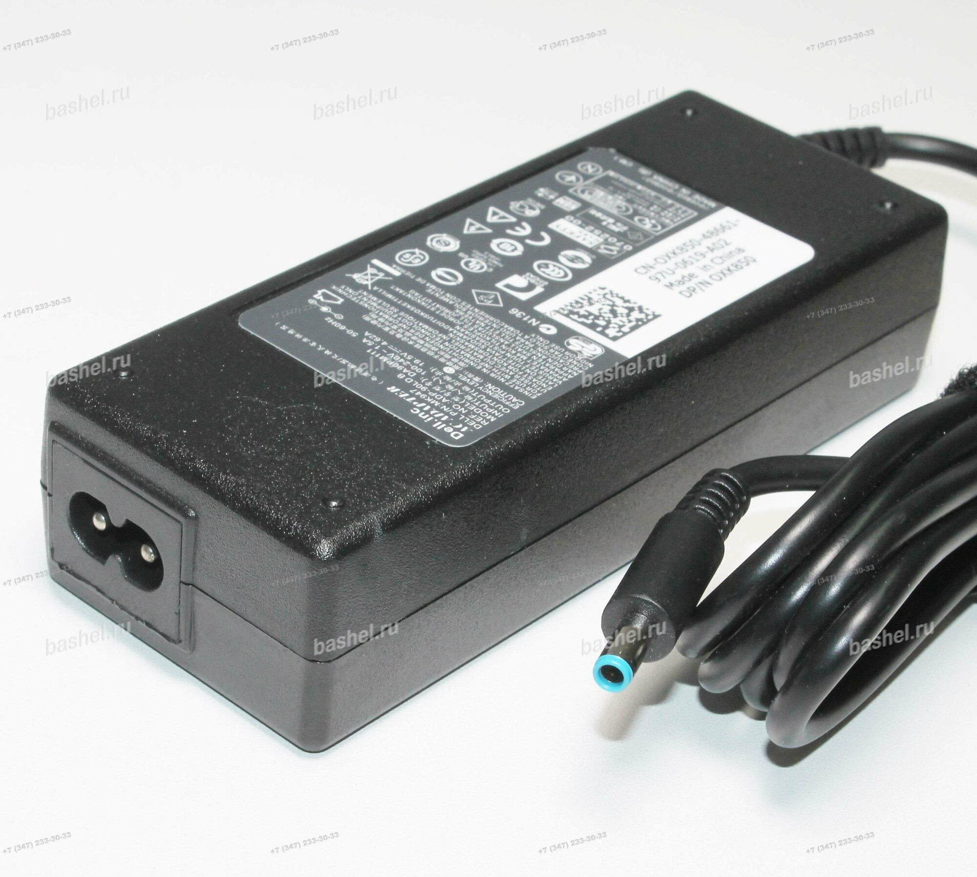 Блок питания AC-N299 для ноутбуков DeLL (19.5V 4.62A) (штекер пит 4,53*3,0),