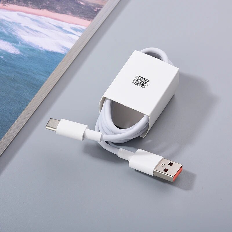 Оригинальное зарядное устройство Huawei Mate X3, 50 Pro, 66 Вт, ЕС, США, кабель USB Type-C с суперзарядкой 6A для Huawei P40, P50, P60 pro, Mate 50, 40 Pro, X2, 30 6A Cable Only