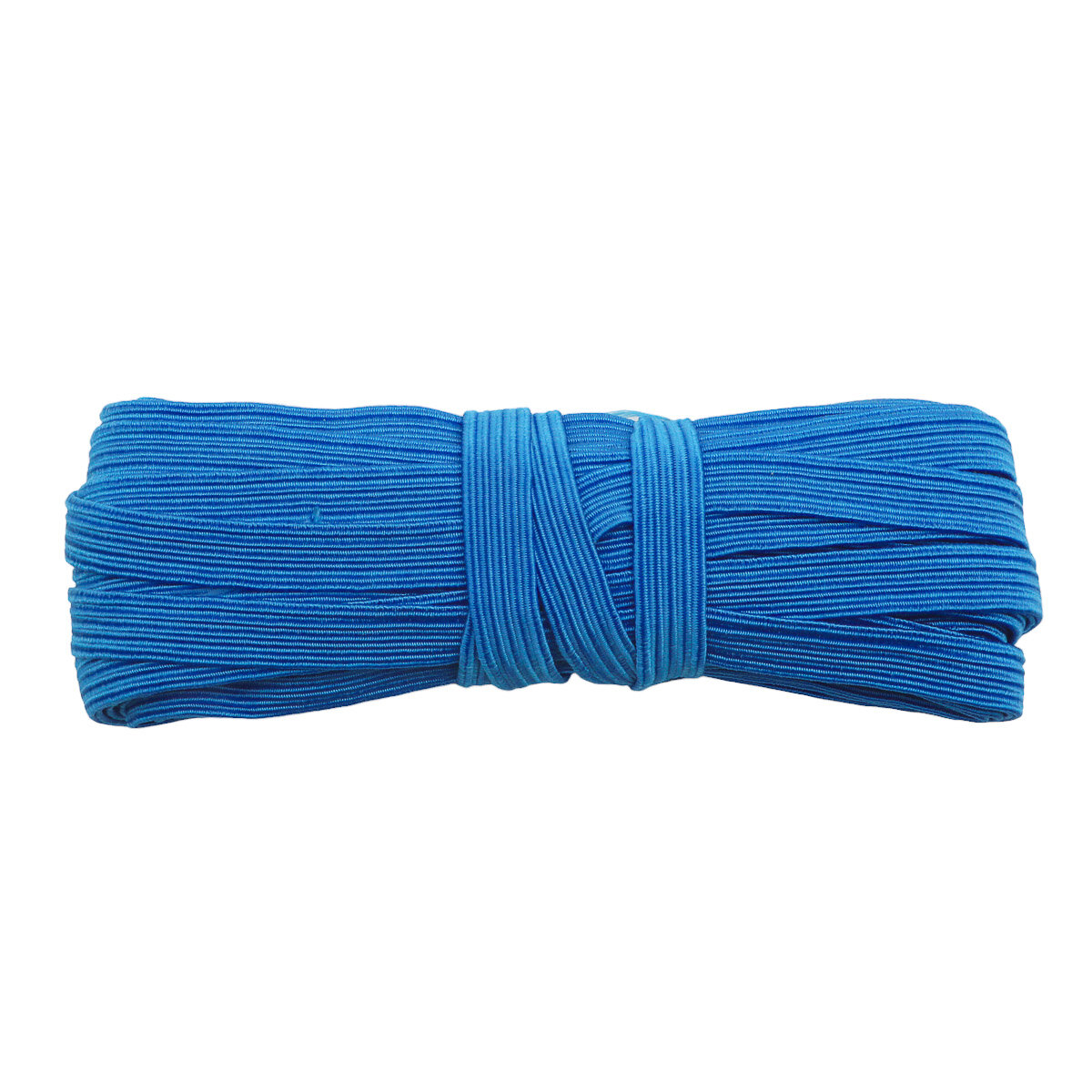 Резинка бельевая для шитья, 10 мм*10 м, 5,5 г/м, эластичность 210%, васильковая, Красная лента