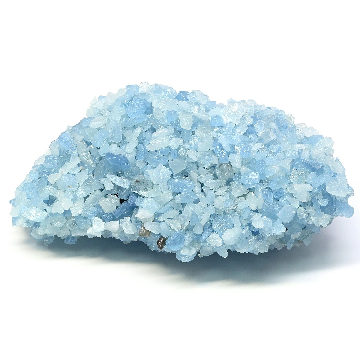 Кристаллы аквамарина имитация кластера 155*90*50мм, 444г. .