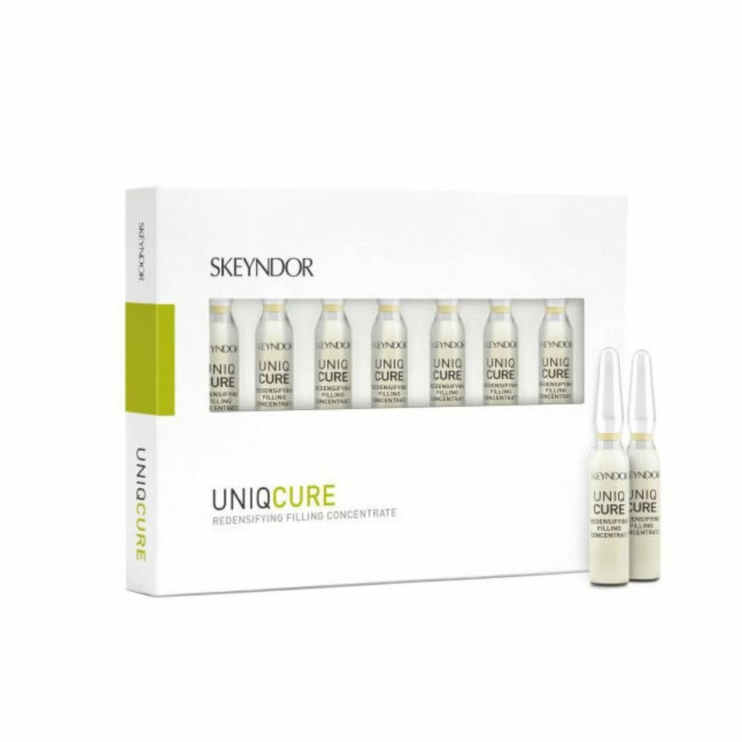 SKEYNDOR Восстанавливающий концентрат в ампулах против морщин UNIQCURE Redensifying Filling, 7 шт.