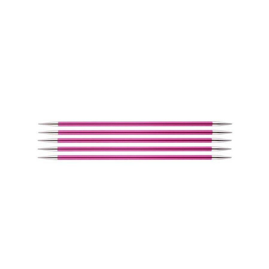 Спицы чулочные "Zing" 5мм/15см, KnitPro, 47011