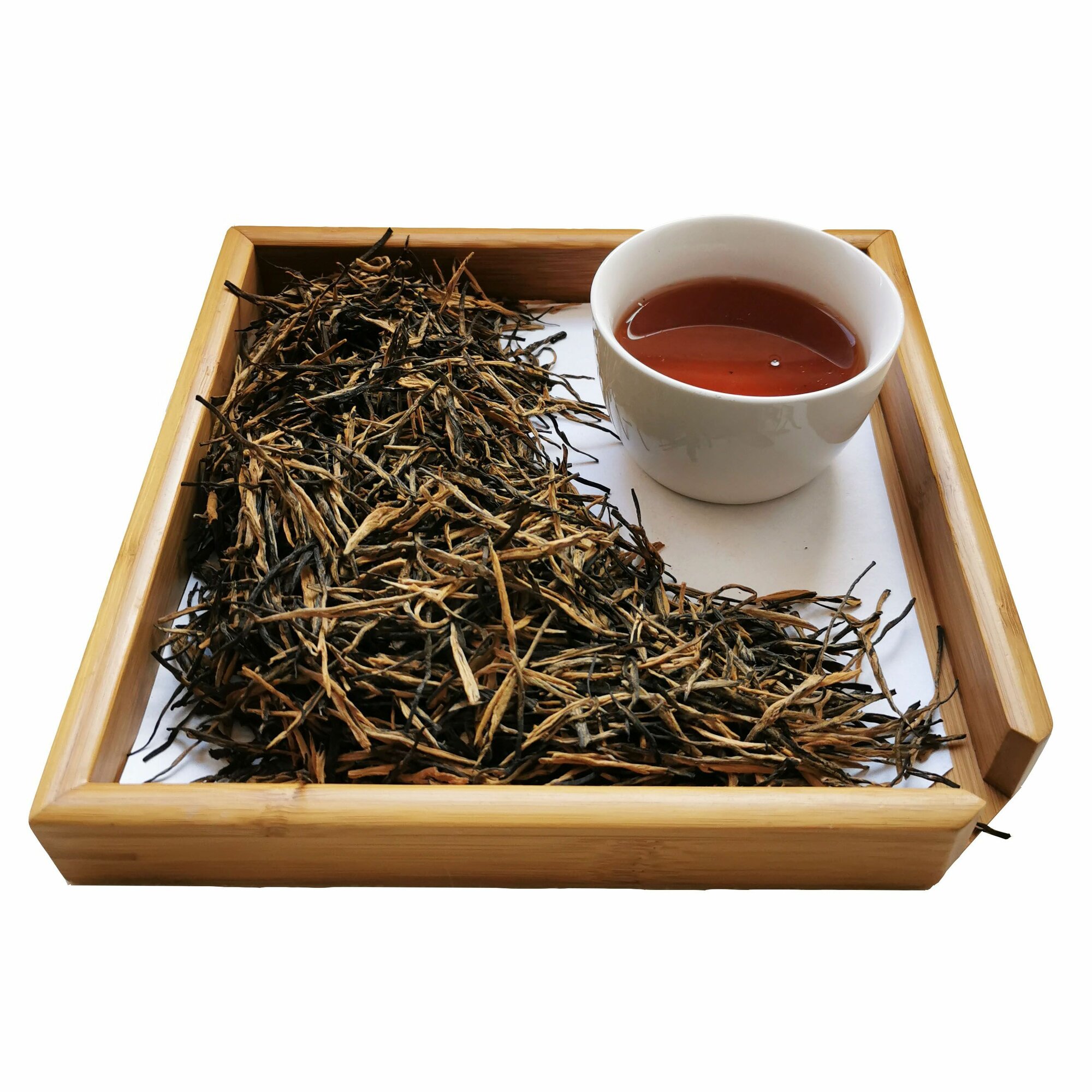 Золотые иглы" китайский черный (красный) байховый крупнолистовой 500 г "Чайгород