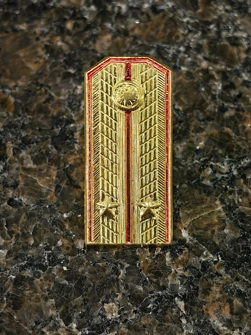 Знак фрачный погон парадный общевойсковой лейтенант