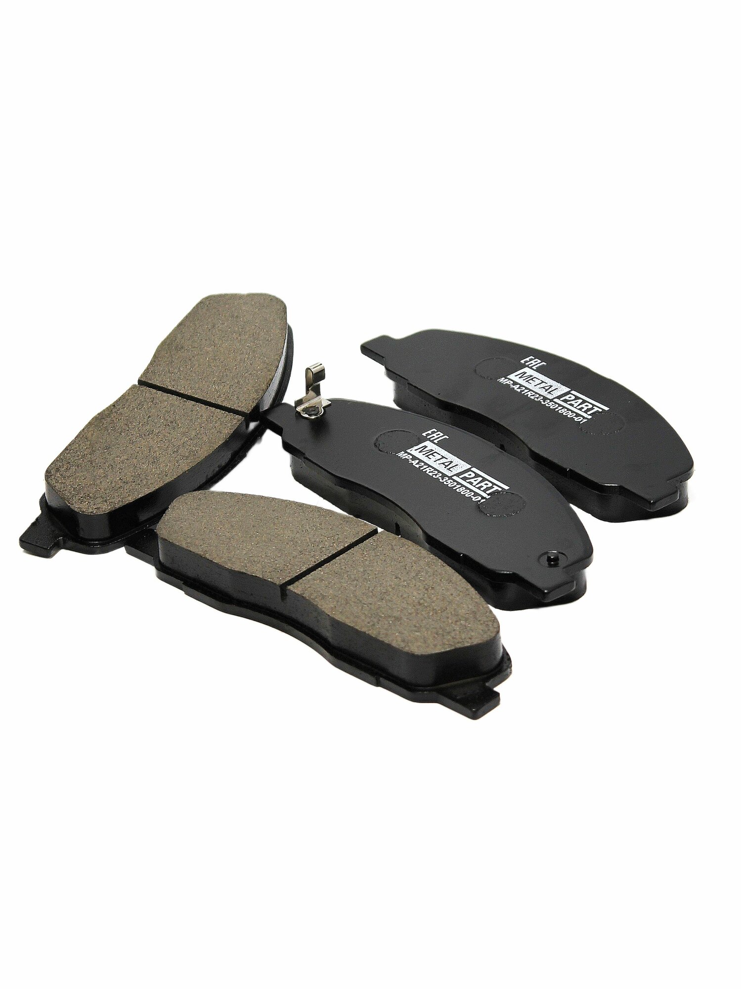 Колодка тормозная передняя для а/м Газель Некст (комплект 4 шт.)