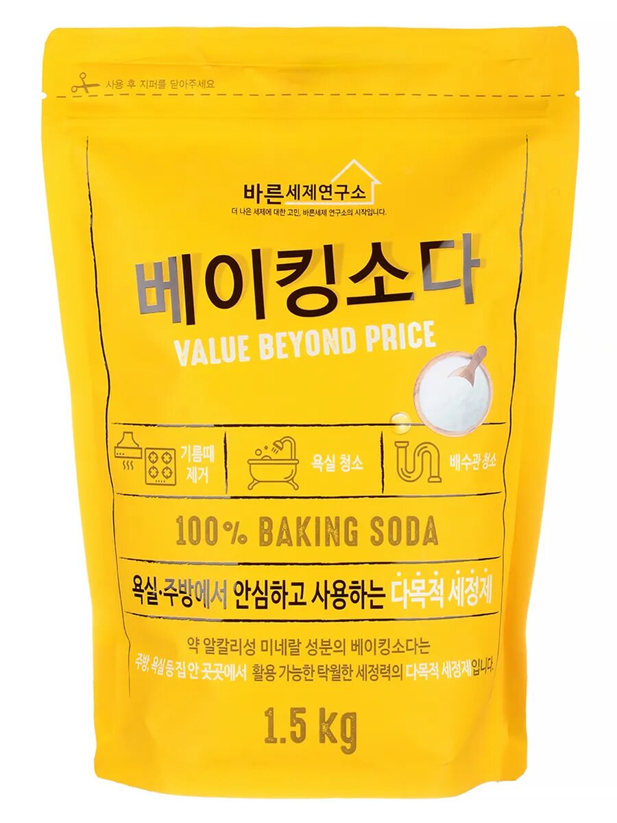 Чистящее средство Mukunghwa Good Detergent Laboratory, 1.5 кг, универсальное, с содой