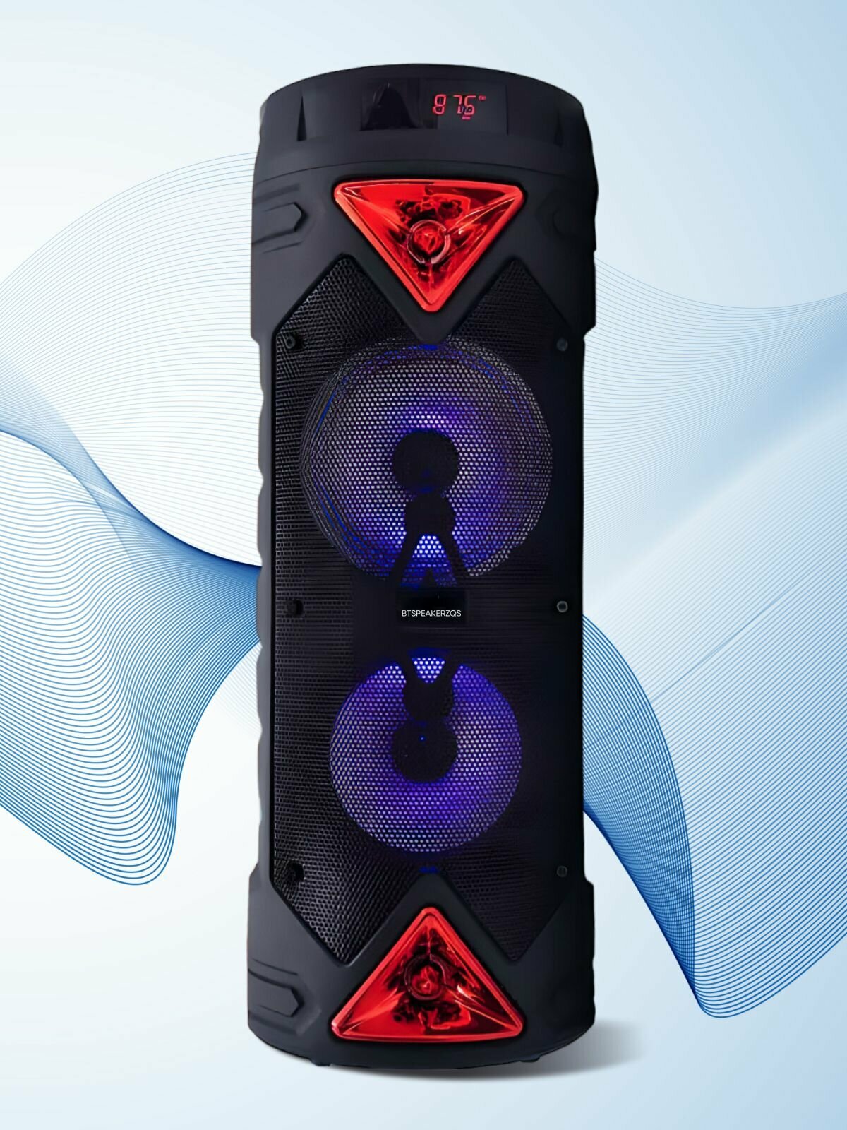 Портативная большая беспроводная блютуз колонка BT SPEAKER ZQS-6201