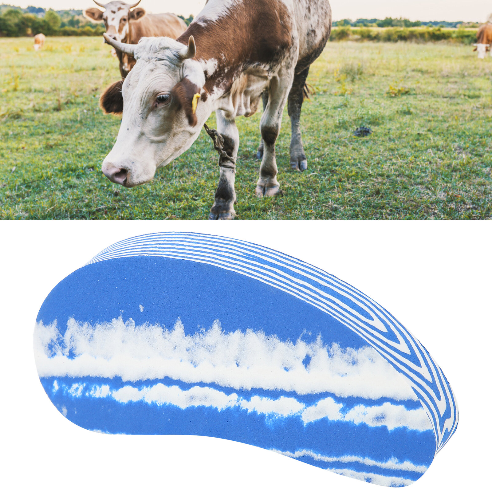 Резиновая накладка для триммера для копыт крупного рогатого скота, коровы, подкладка для обрезки копыт, аксессуары для домашнего скота