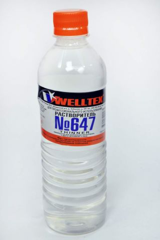 Растворитель Welltex 647 0,5л