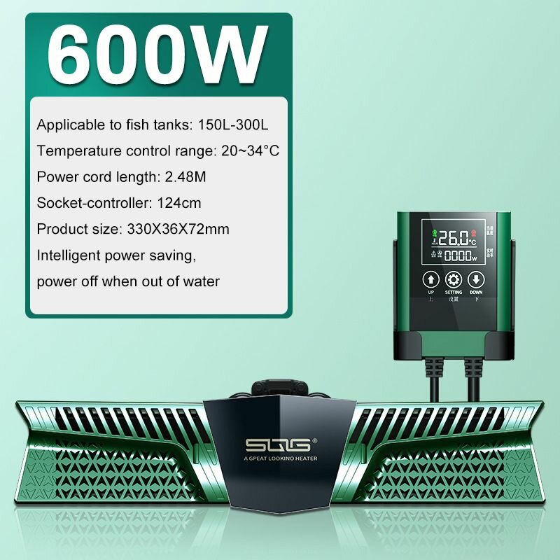 Обогреватель Для Аквариума 600W
