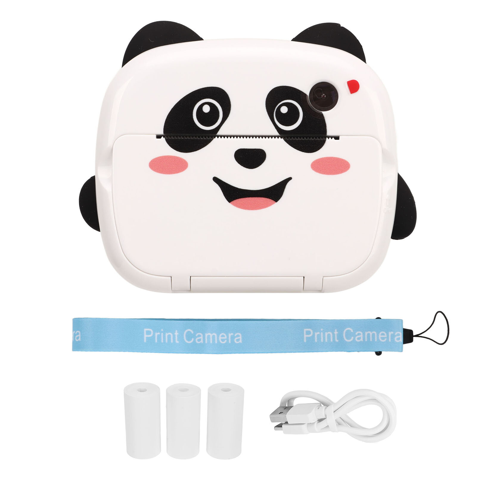 Детская моментальная камера 2,4 дюйма, 12 Мп, печать фотографий, запись HD-видео, подходит для детей от 6 лет и старше.