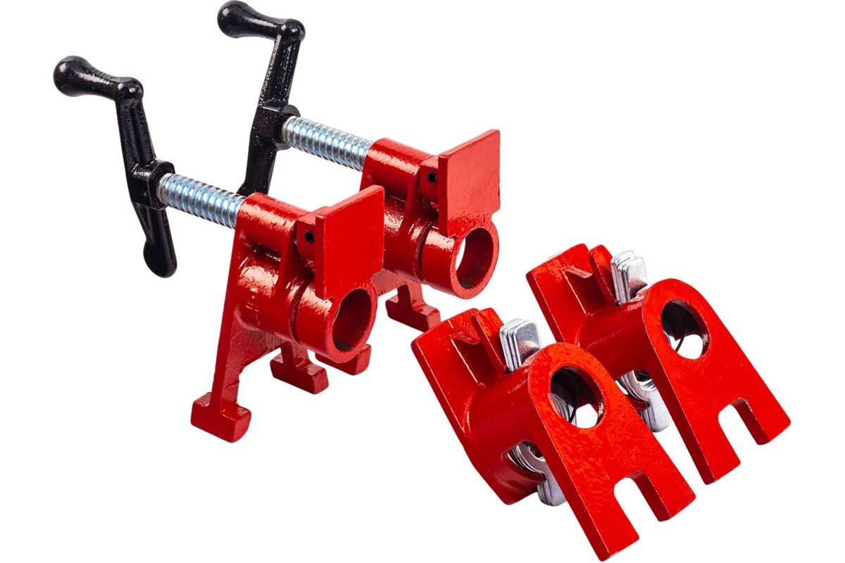 Набор струбцин VIRA 203300, трубные, на ножках, 3/4 дюйма, 2шт