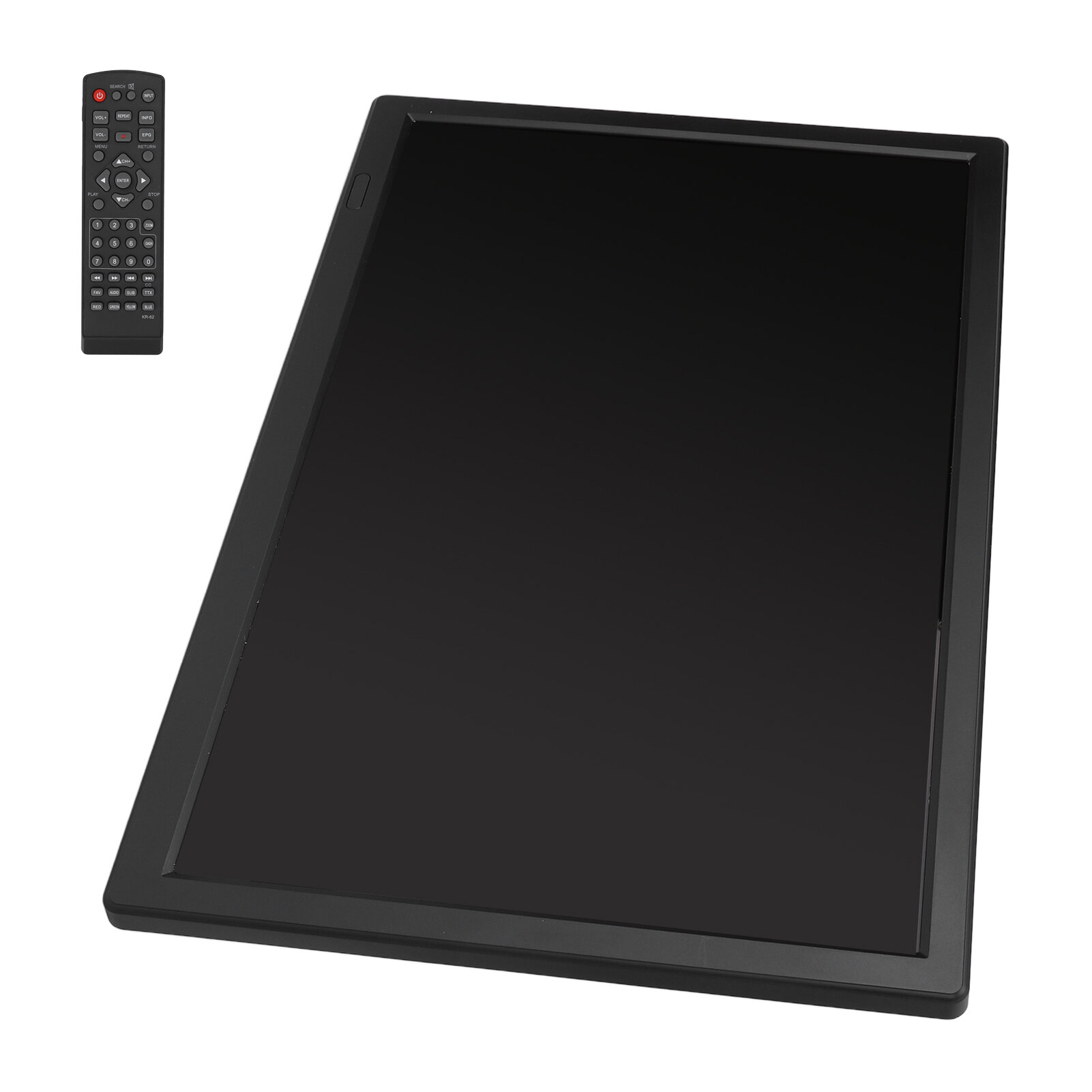 Портативный Цифровой Телевизор: 15.5-Дюймовый Экран Из Прочного ABS-Пластика Для Путешествий - ATSC Телевизор С Высокочувствительным Тюнером Для Чёткого Приёма На Открытом Воздухе Аккумуляторный USB Телевизор Для Кемпинга Рыбалки И Отдыха