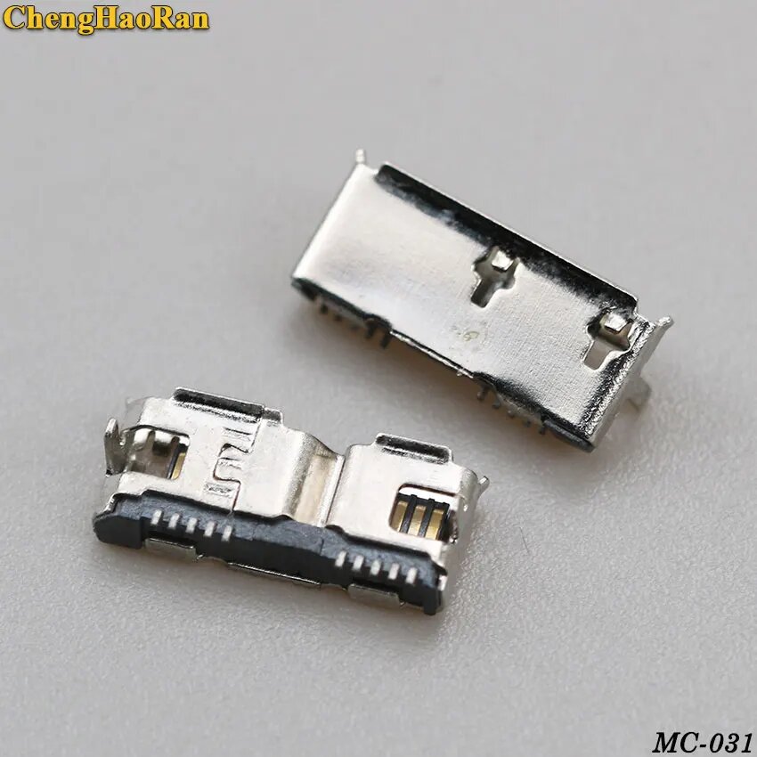 Разъем Micro USB 3.0, 10 контактов, NO 1