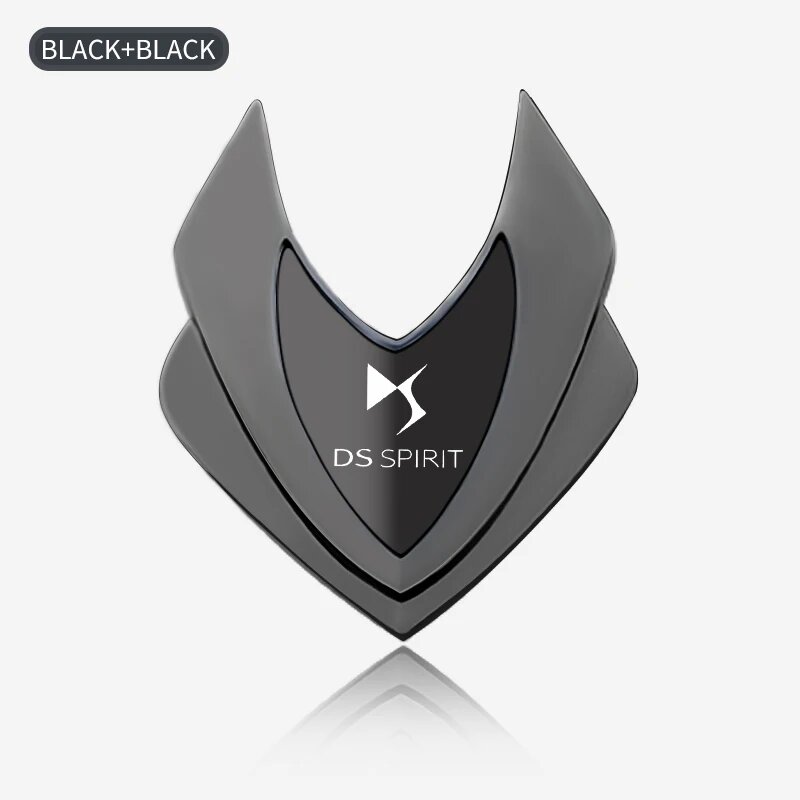 3D металлическая наклейка на кузов автомобиля, эмблема, задняя наклейка на багажник для DS SPIRIT DS3 DS4 DS4S DS5 5LS DS6 DS7 WILD RUBIS Черный