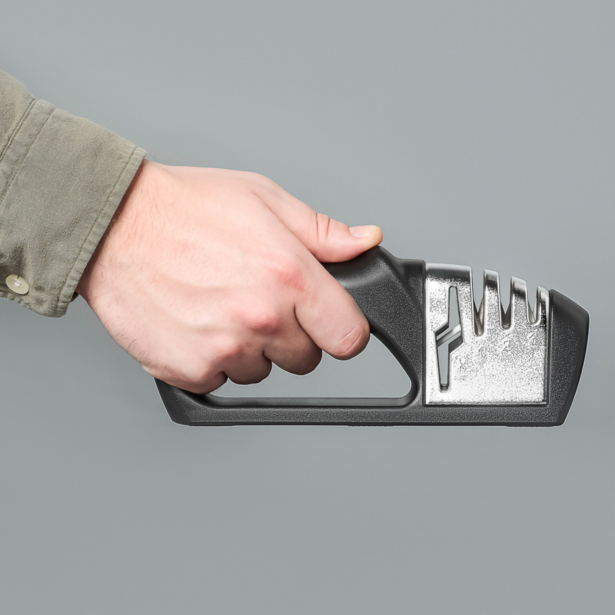 Ручная точилка ножеточка 3в1 топоров косы ножей ножниц 3 режима заточки SАТOSНI ЯПOHИЯ