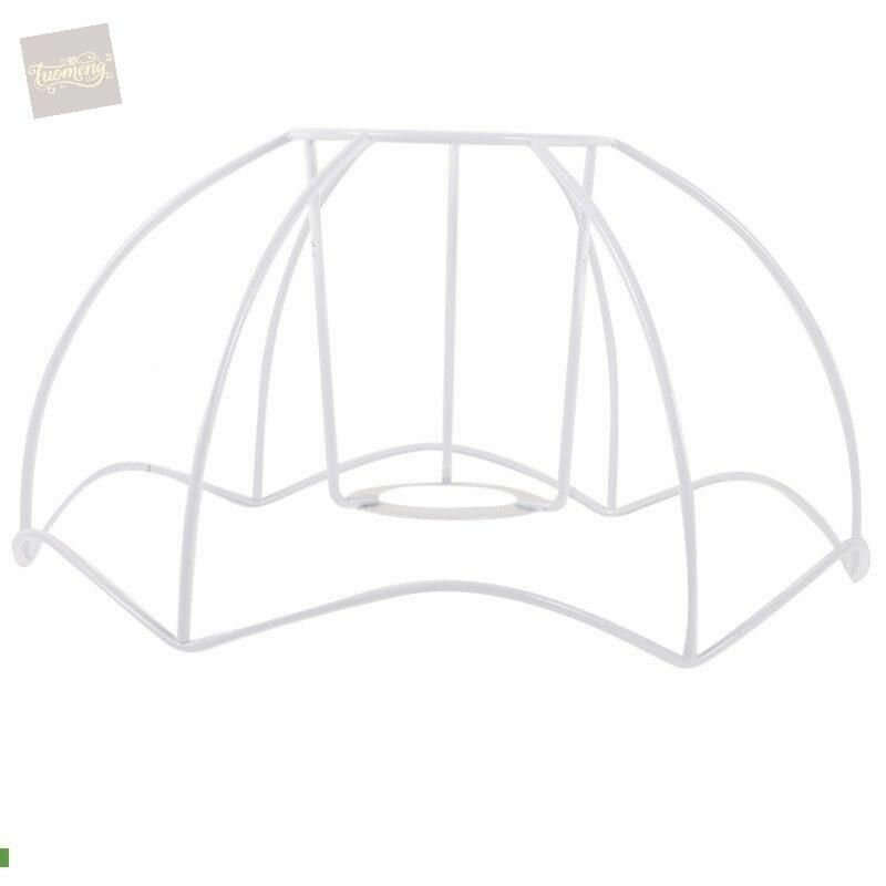 Замена абажура из железной проволоки для настольной лампы