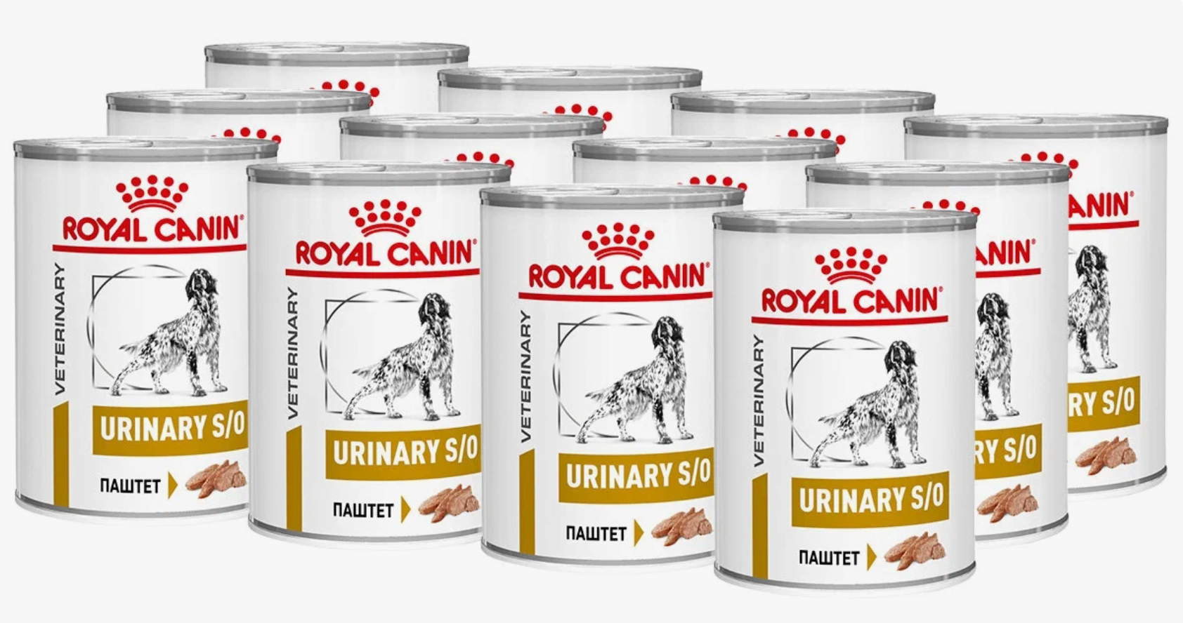Royal Canin Urinary, влажный корм для собак, при заболеваниях мочевыделительной системы 12 шт. х 400 г- 1 уп.