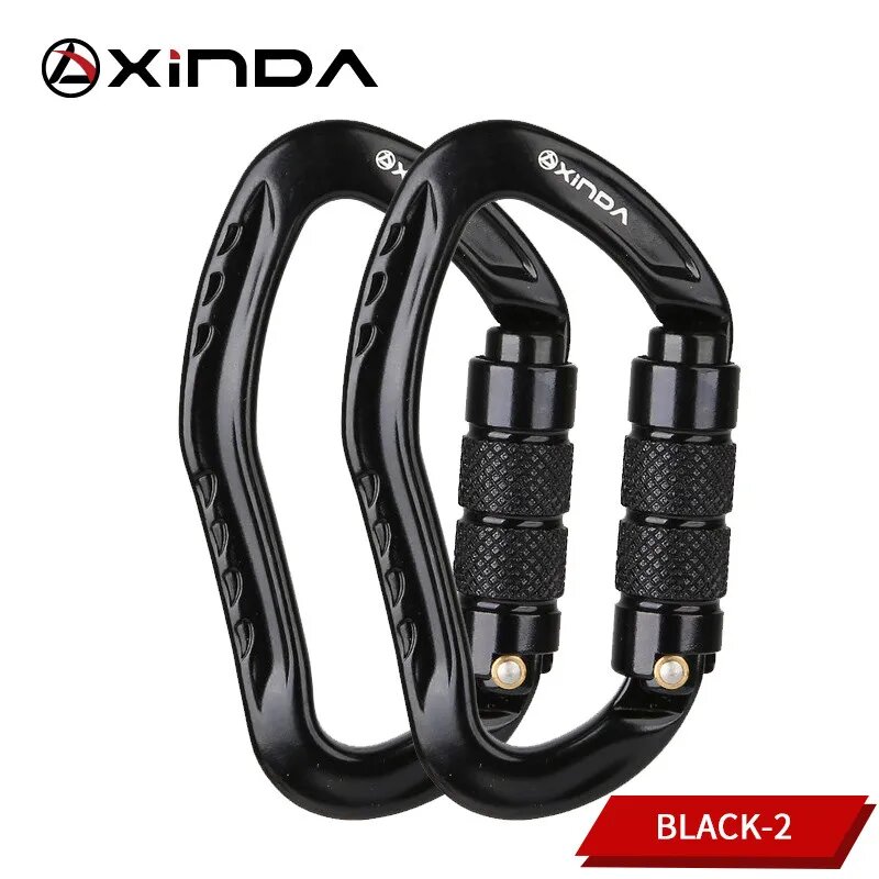 XINDA Автоматический карабин черный 22KN Черный, Black-2pcs