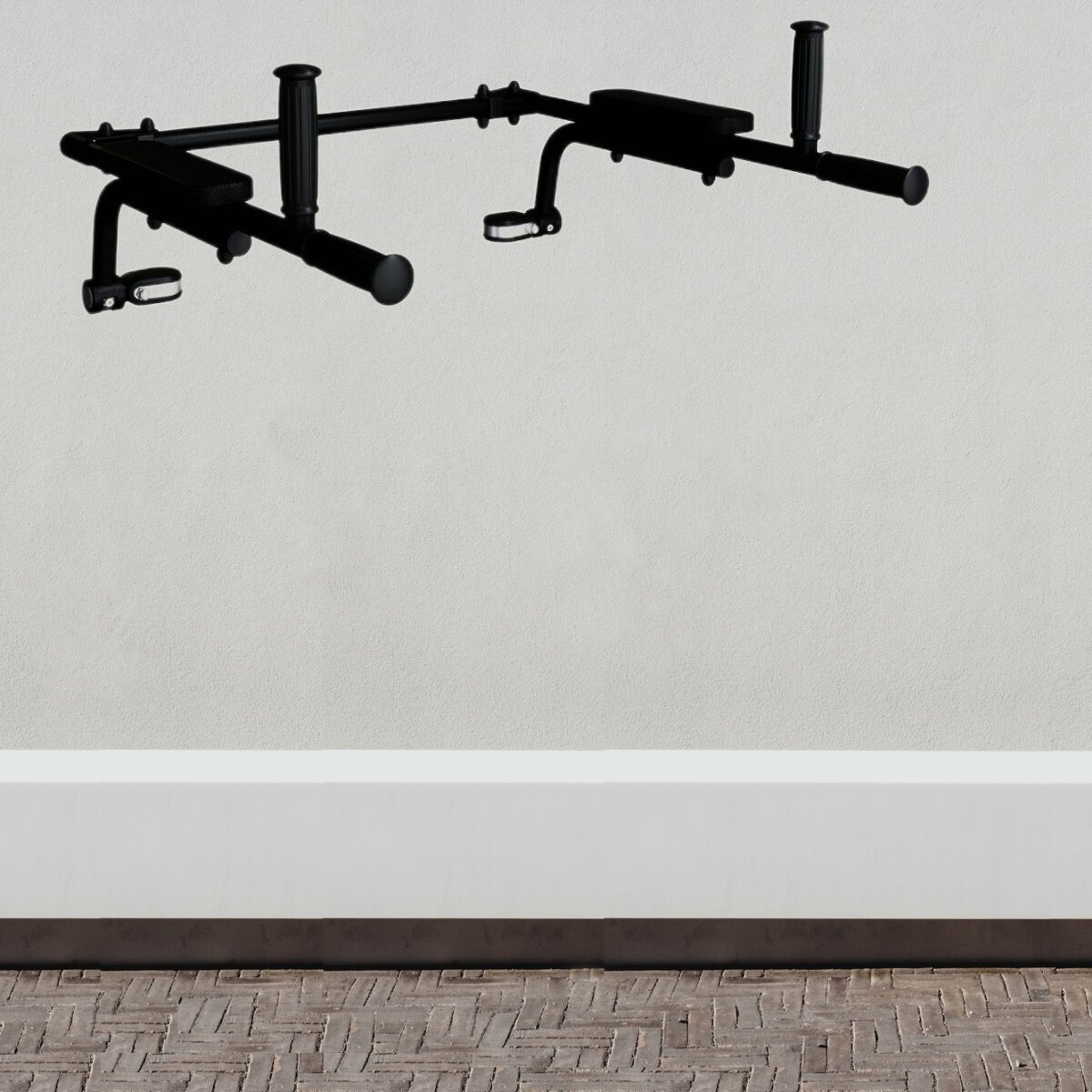 ROMANA Dop4 Брусья откидные 490 мм (черный матовый), нагрузка до 100 кг