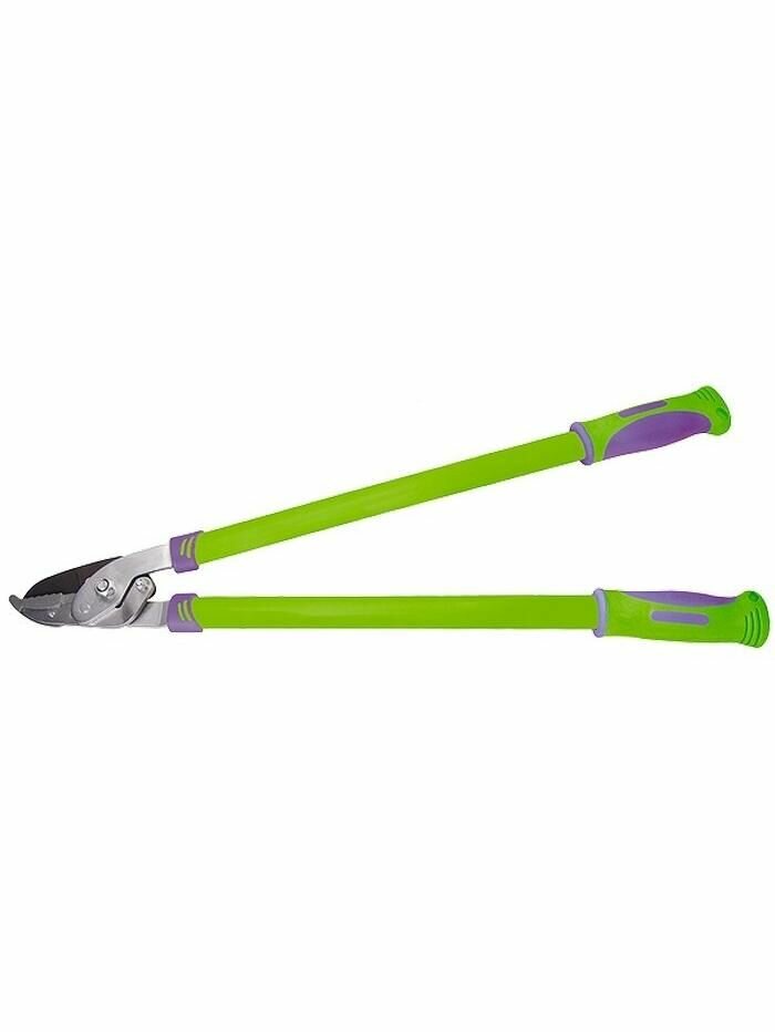 Сучкорез с наковальней, 710 мм, двухрычажный механизм, двухкомпонентные рукоятки, Palisad 60520