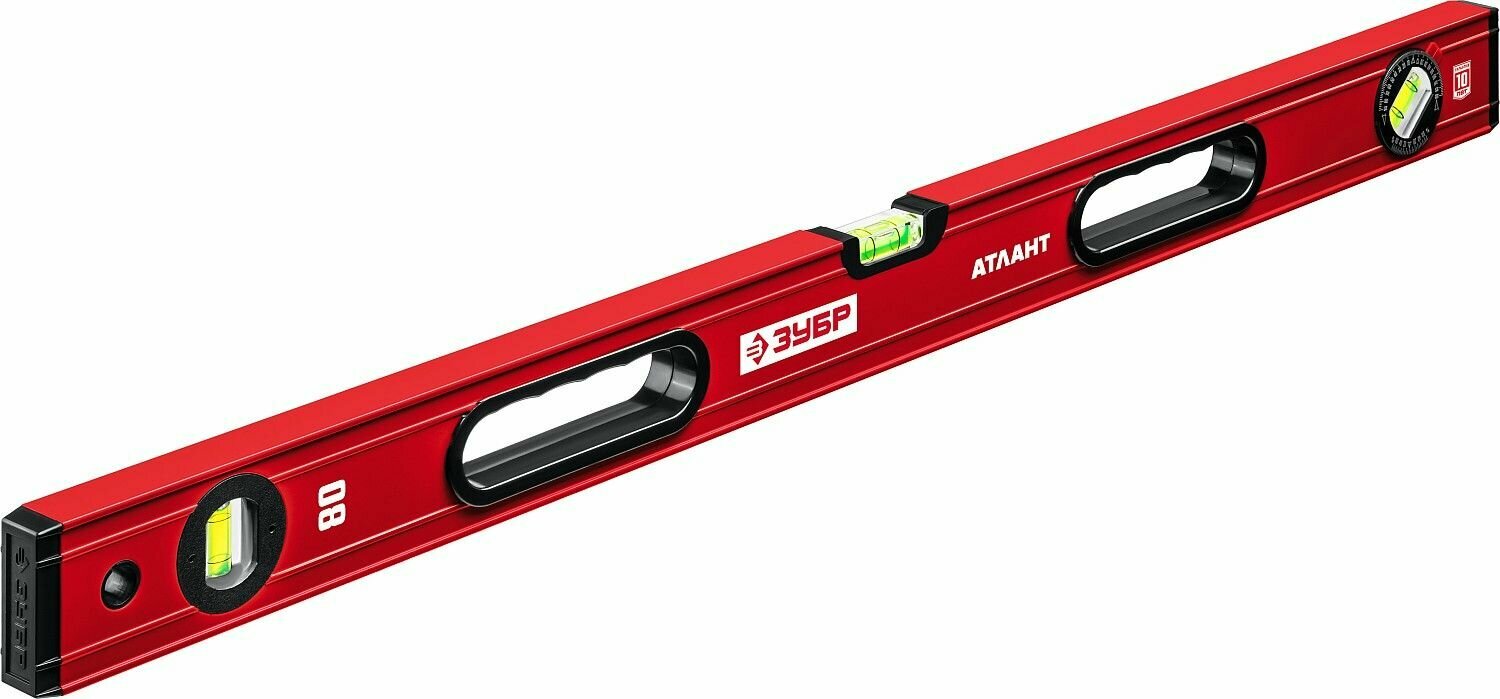 Уровень ЗУБР атлант, 800 мм, усиленный профиль, строительный, профессиональный 34585-080_z01