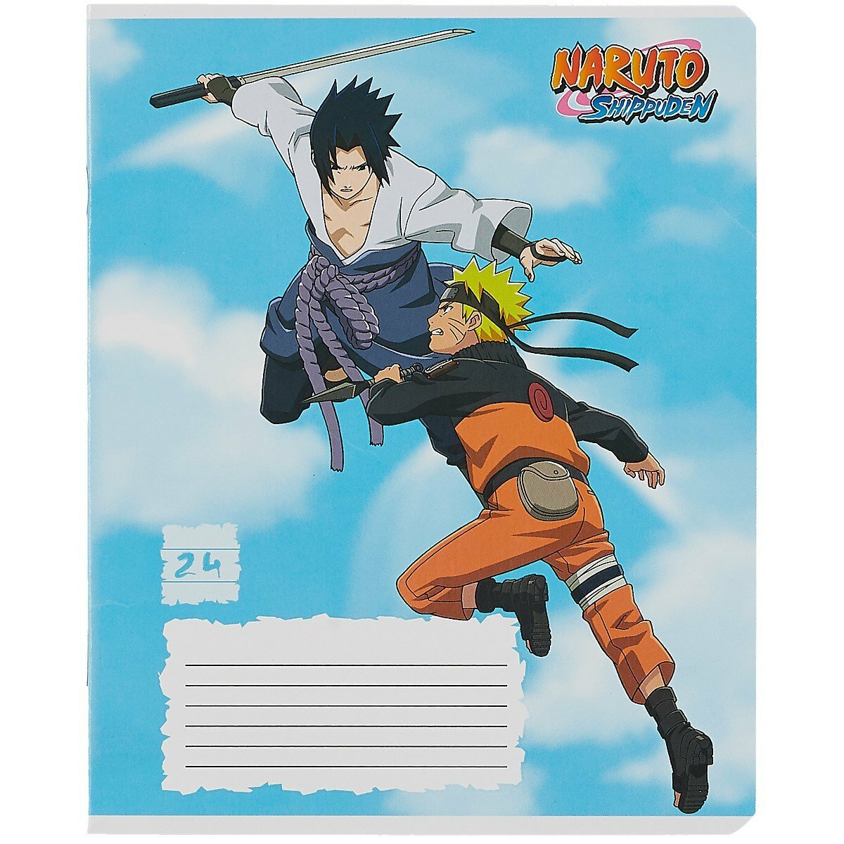 Тетрадь в линейку Academy Style «Naruto» в ассортименте, 24 листа