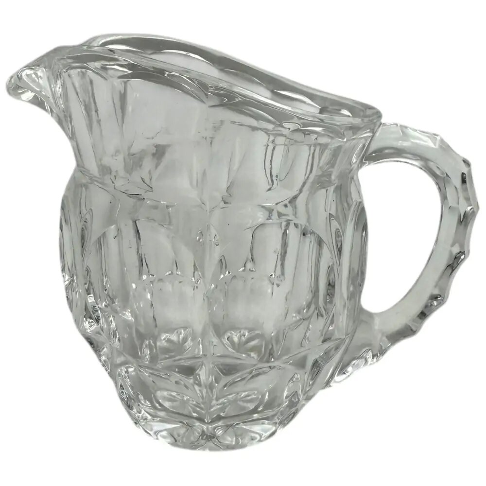 Сливочник "Линза", 100 мл, 1970-1980 гг, хрусталь, Nachtmann (?), Германия