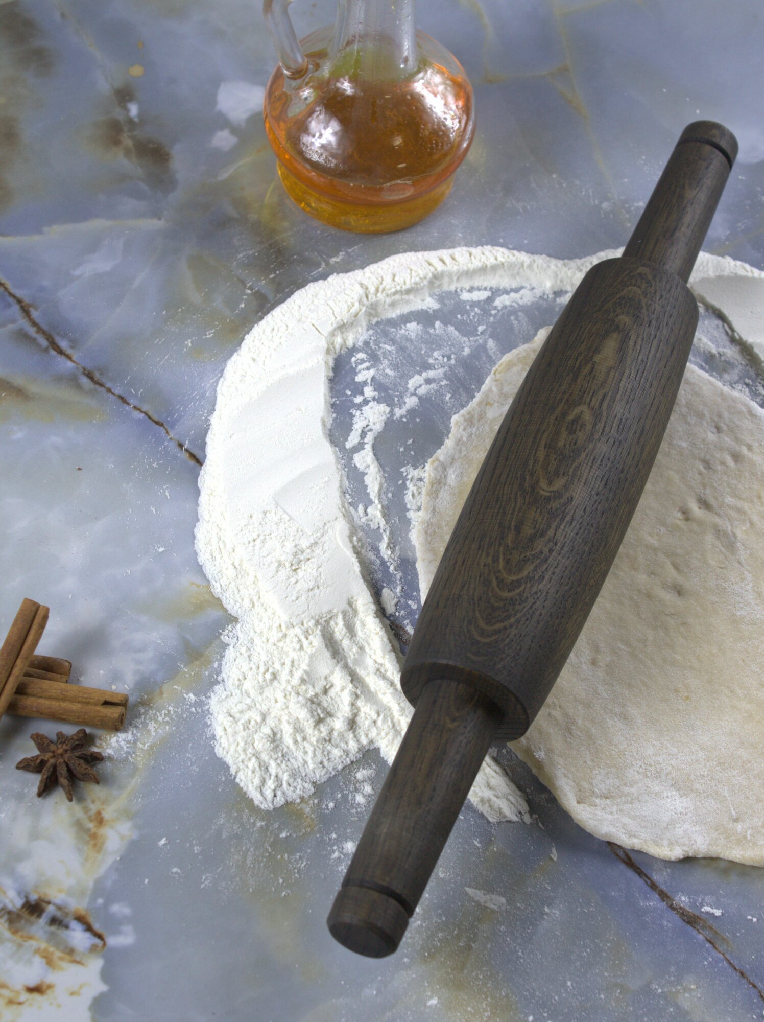 Узбекская скалка Джуа, черный