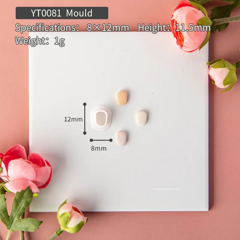 Мини-цветок, резак для полимерной глины, серьги, мягкая керамическая форма, креативный ретро-ювелирный кулон, сделай сам, глина, моделирование, инструмент для высечки