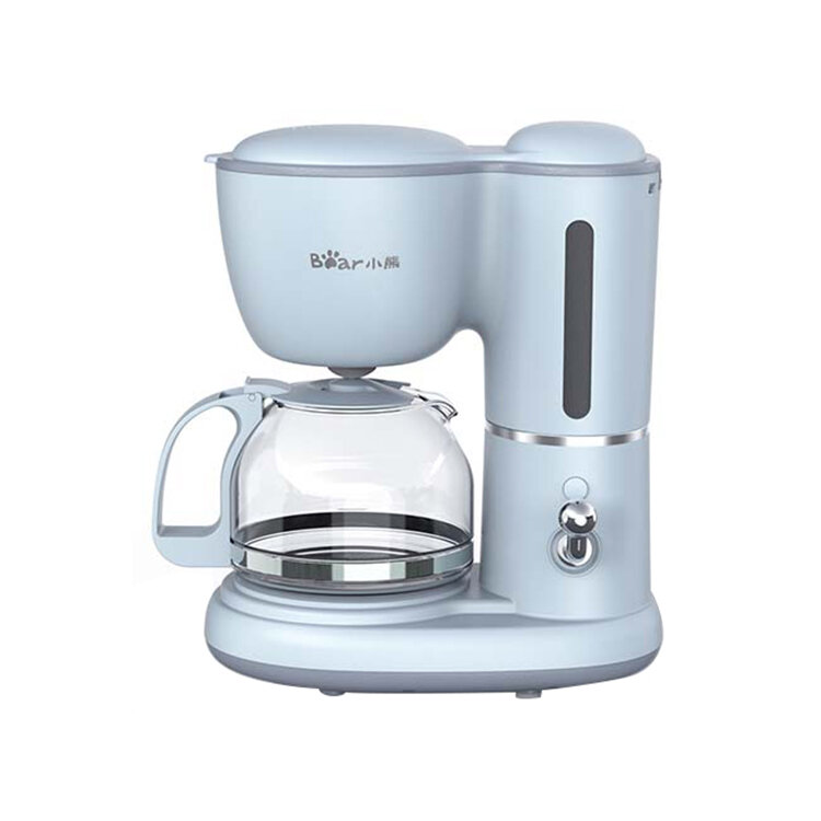 Кофеварка Bear KFJ A06K1 компактная, multicolor, для приготовления кофе и чая