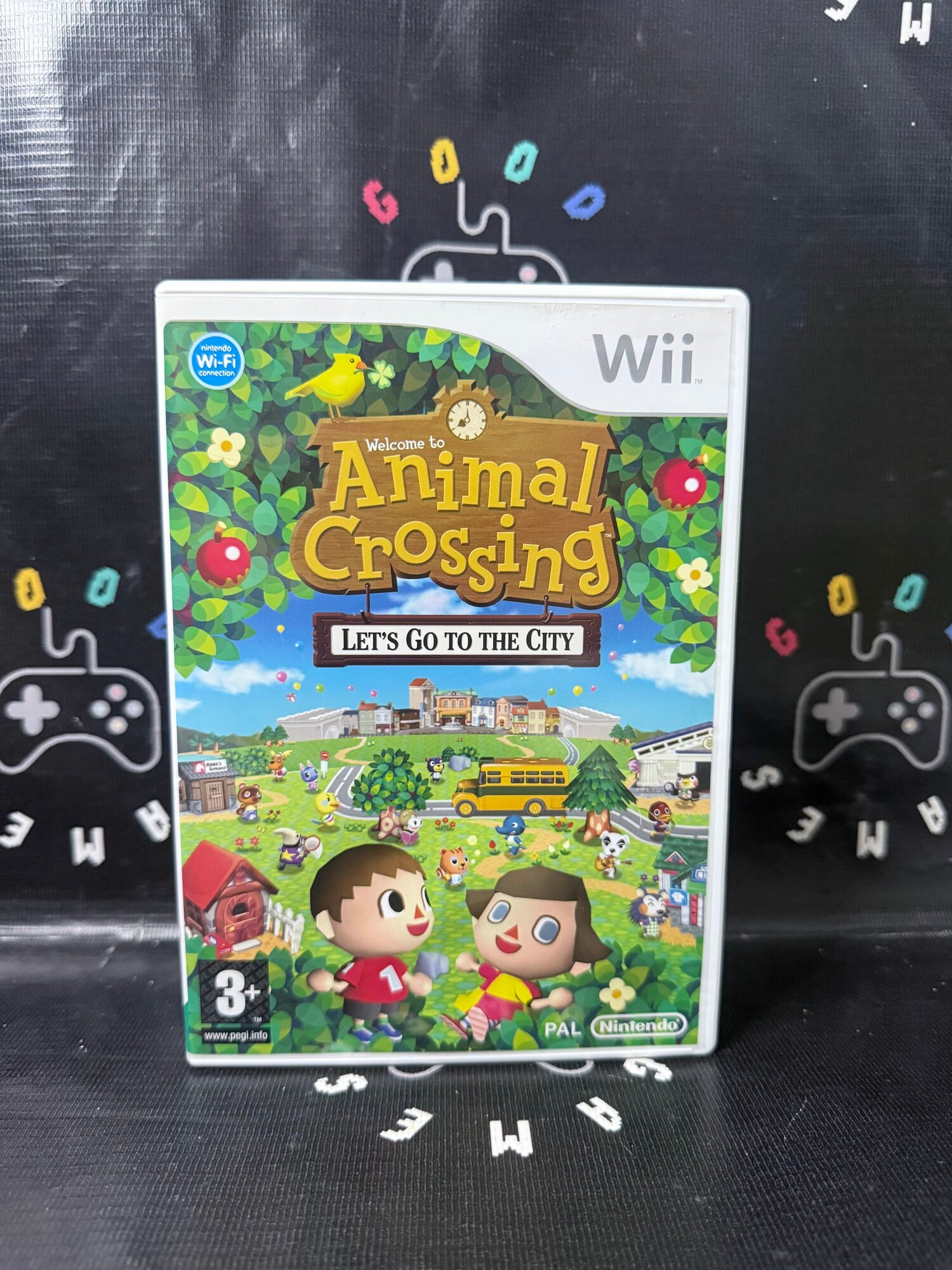 Игра Animal Crossing Lets go City Wii