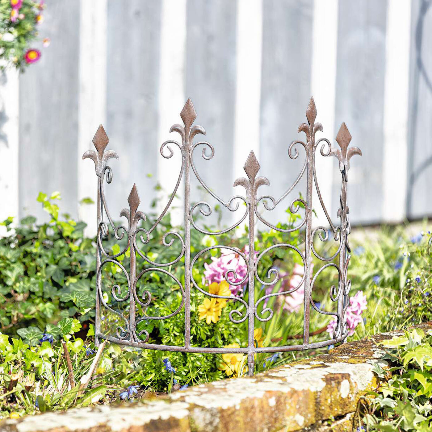 Опора для растений Хит-Декор "Французская Лилия", металл, длина 45см