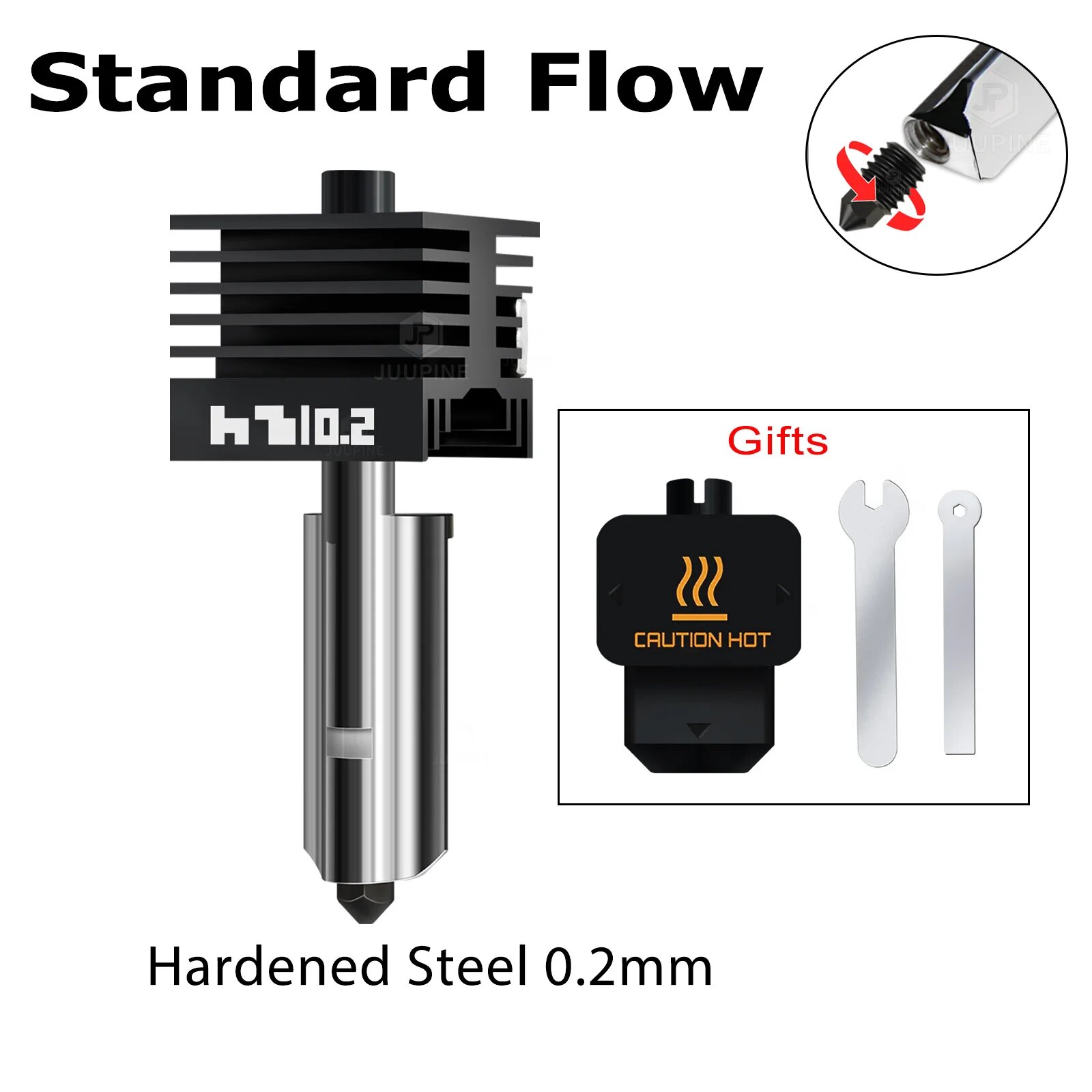 Хотэнд Standard Flow 0.2 мм для Bambu Lab