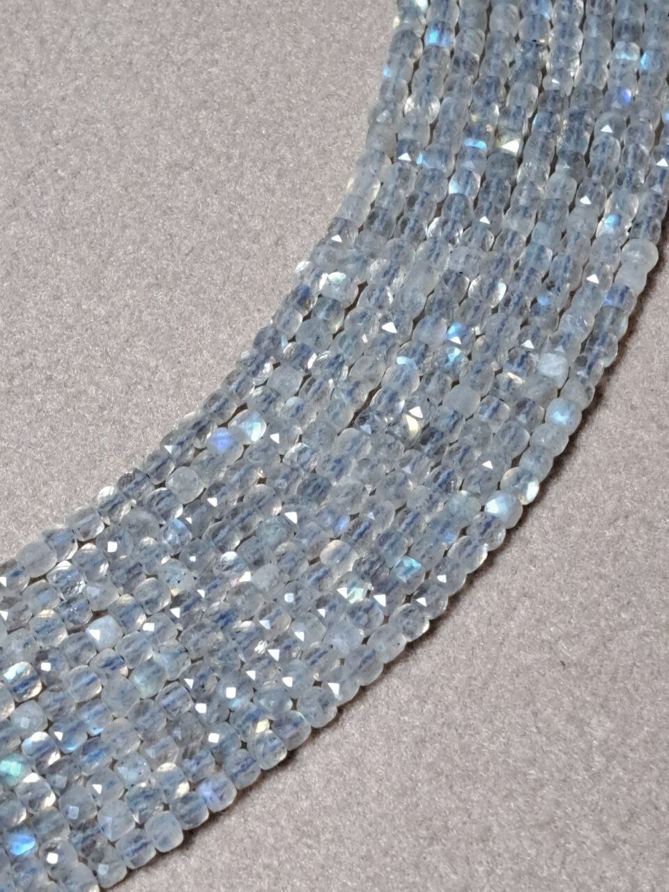 Бусины лабрадор, натуральный камень, для рукоделия, для творчества, для украшений, 3 мм