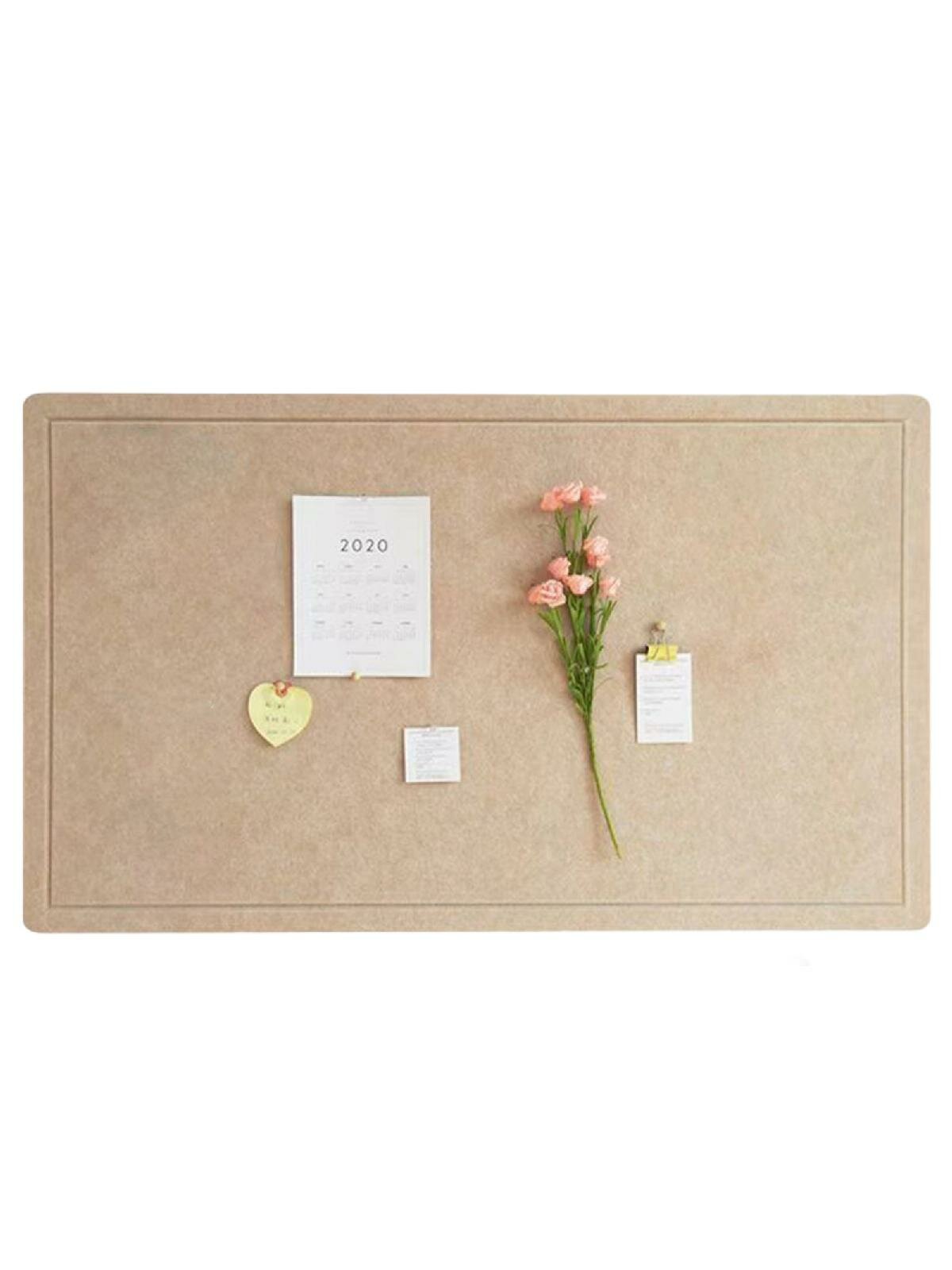 Доска объявлений с войлочными поверхностями Простое решение для организации офиса и дома