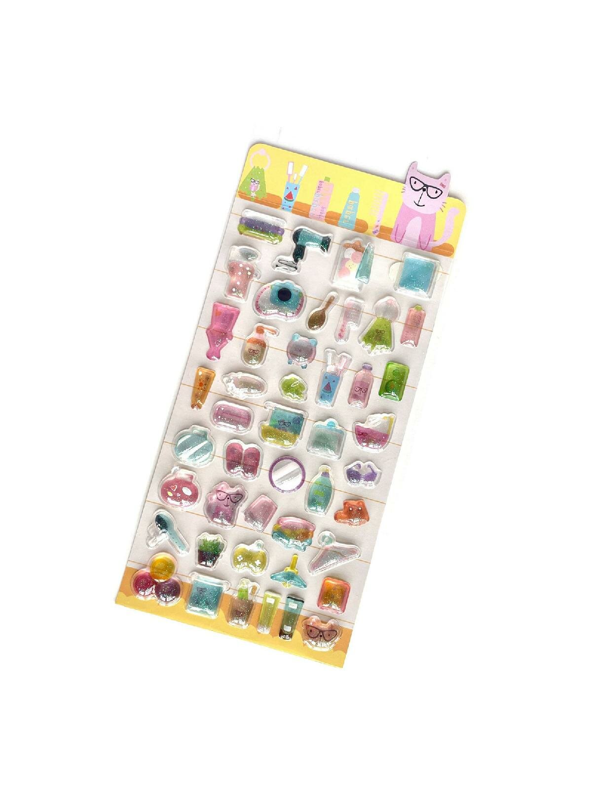 Удобная съемная декоративная наклейка с рисунками для оформления детской комнаты