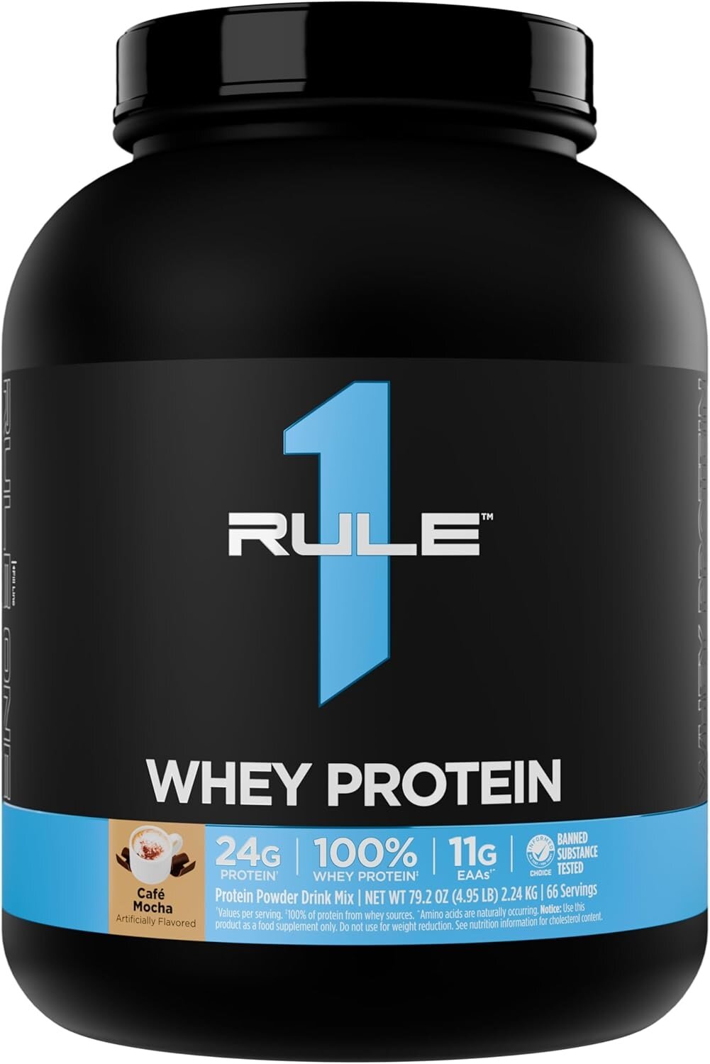 R1 Whey Protein Rule 1 (2210-2380 гр) - R1 Whey Protein Rule 1 (2380 гр) Клубника-Банан