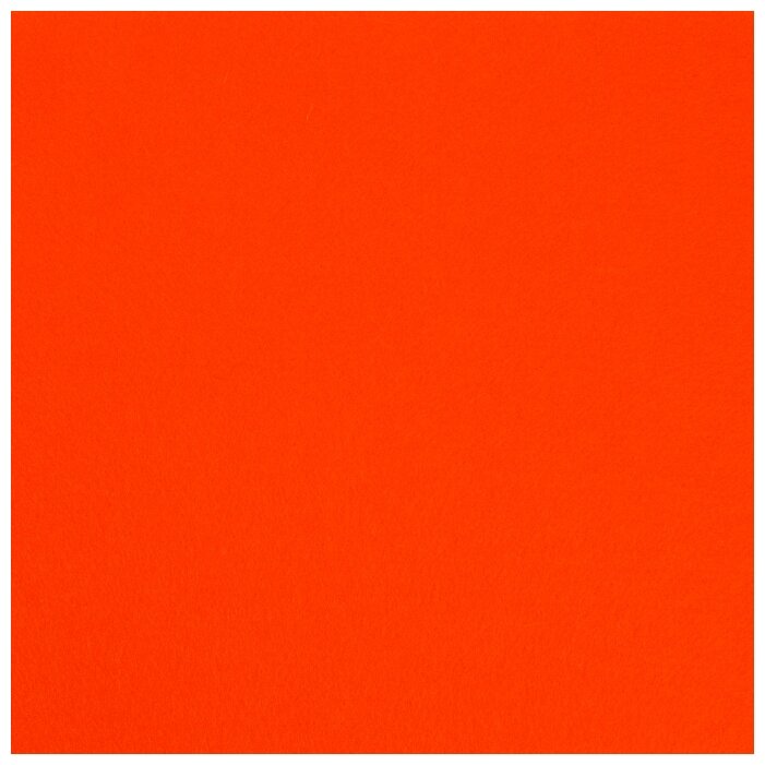 Фетр Gamma А-270/350 декоративный 30 см х 45 см ± 1-2 см 232/6 оранжевый