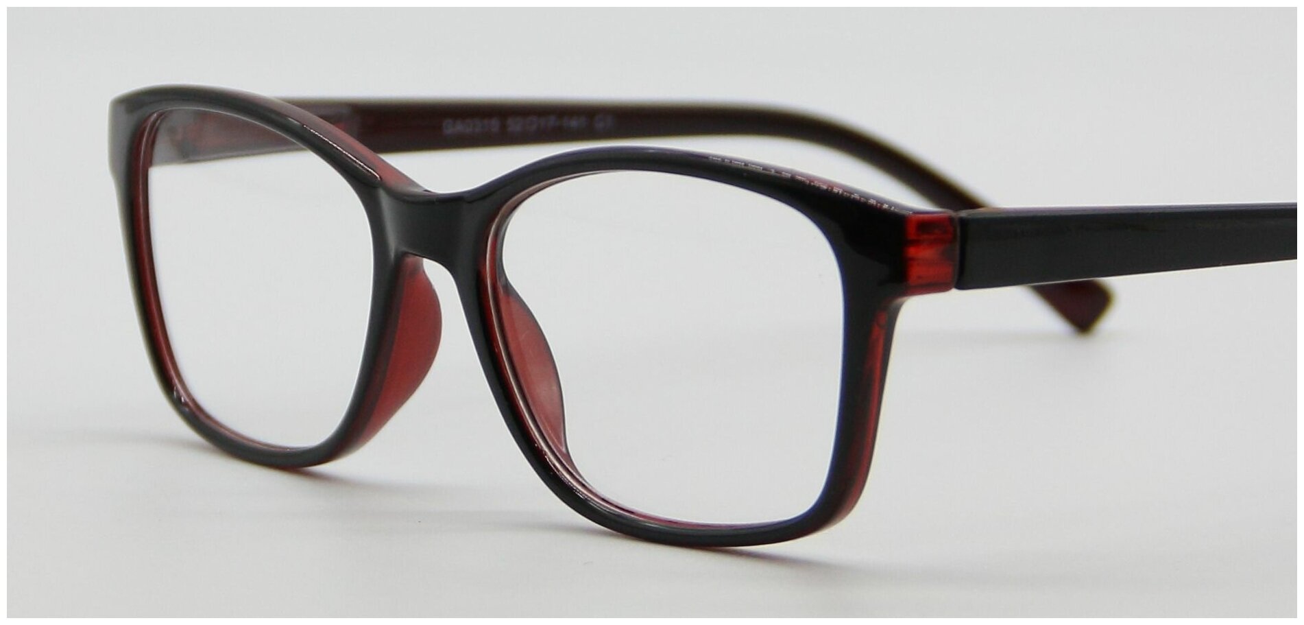 Готовые очки для зрения Marcello GA0315 C1 с диоптриями +3.5 /Очки женские корректирующие/Флексовое крепление дужек