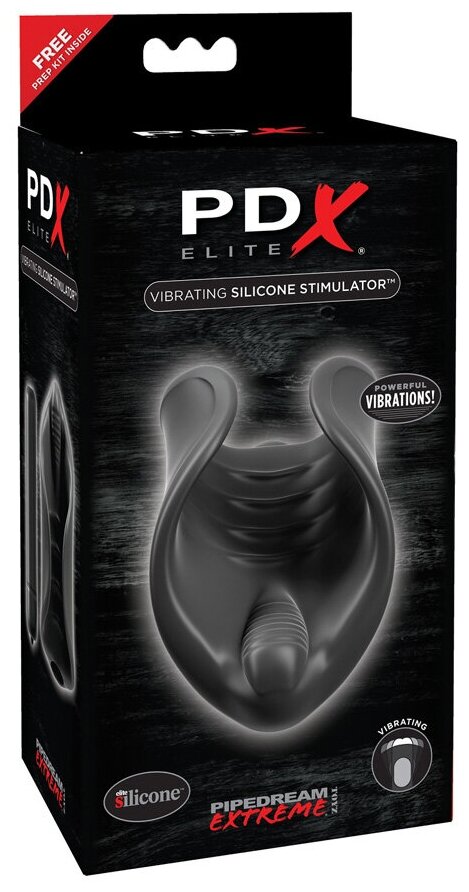 Вибростимулятор мастурбатор PDX Elite Vibrating Silicone Stimulator